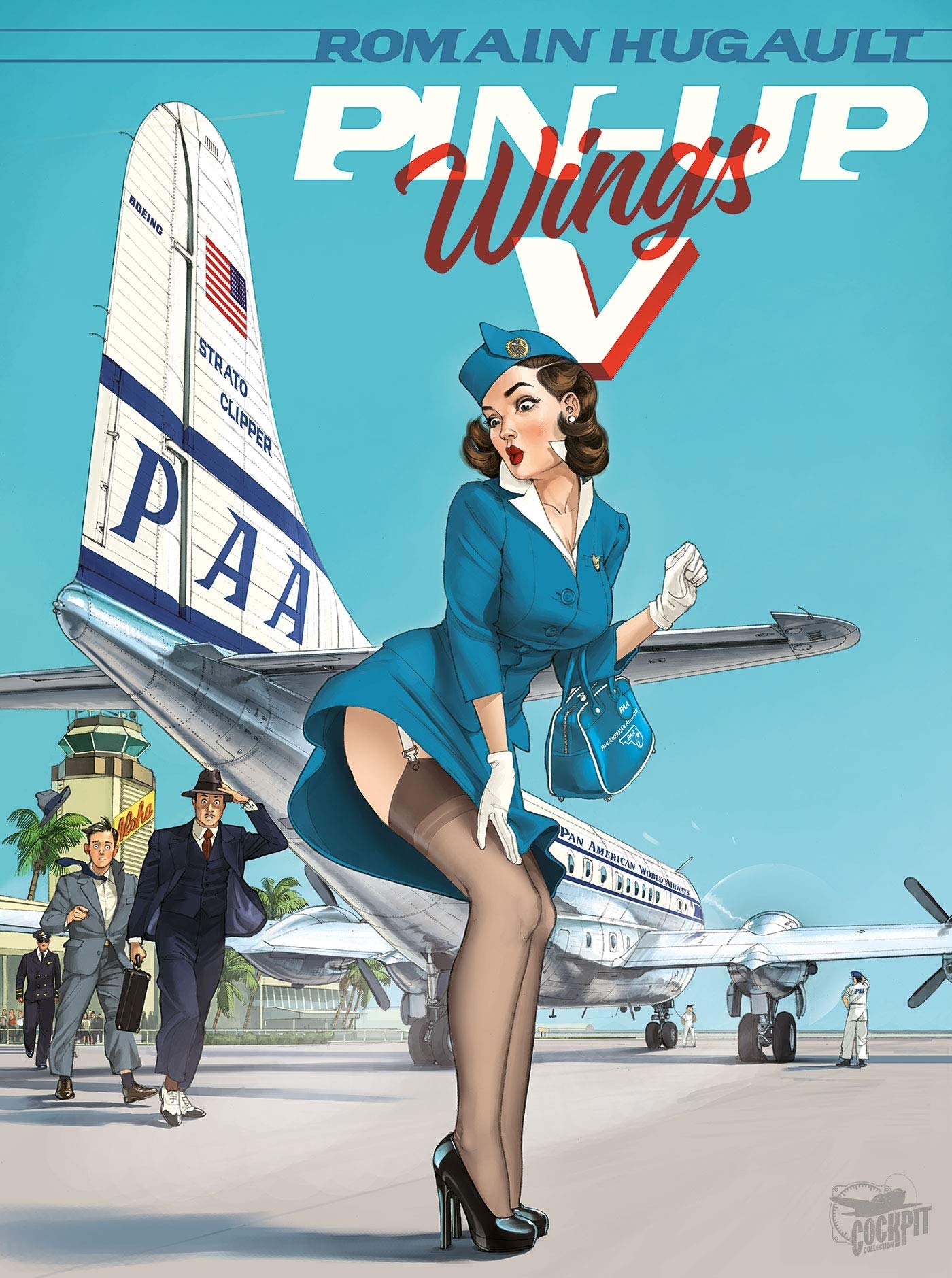 Aviator Pin Up