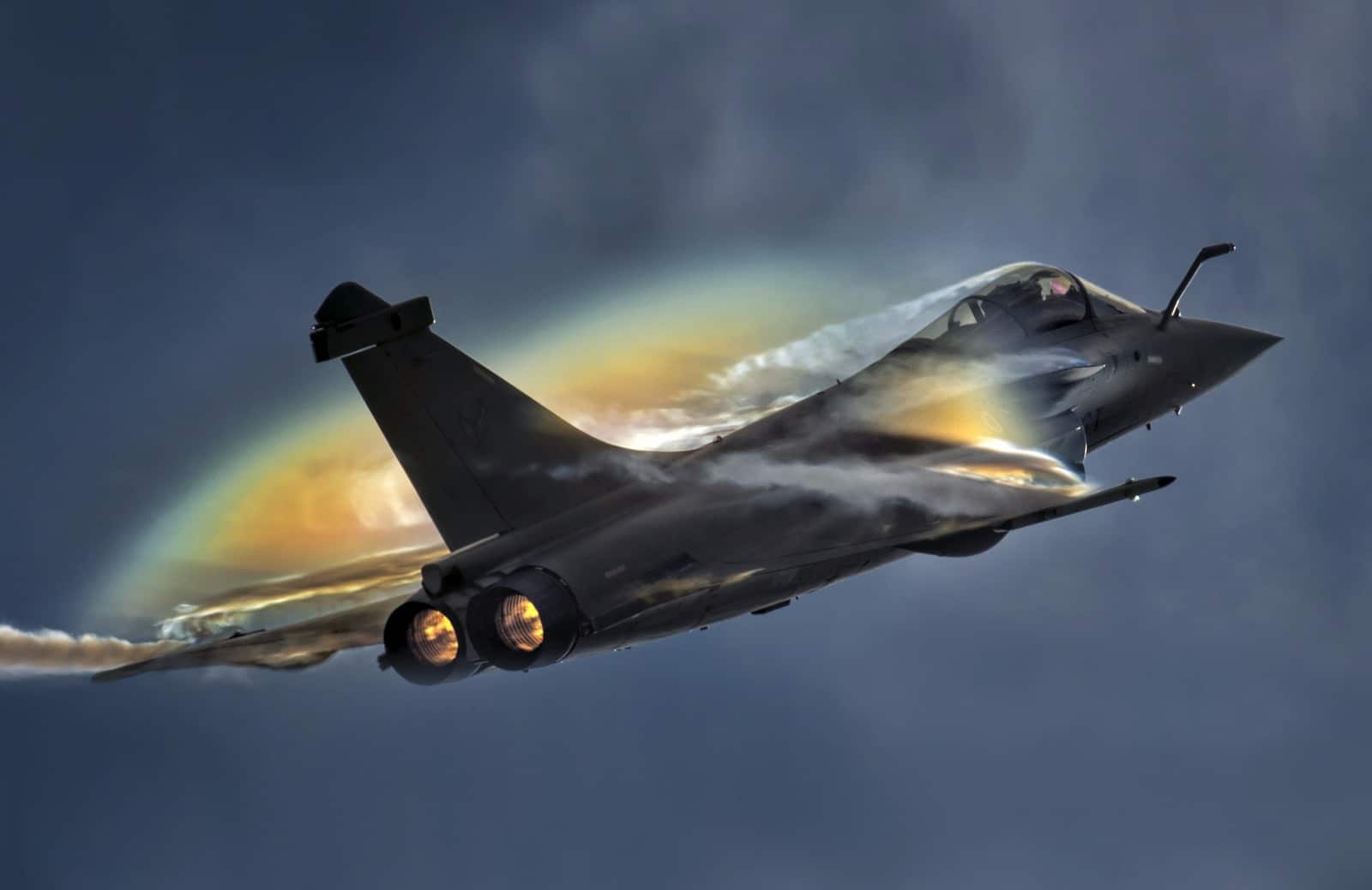 The Rafale, the latest Dassault Aviation combat aircraft