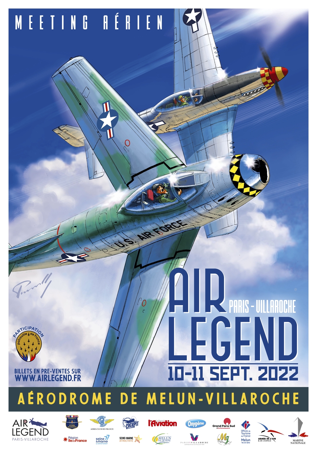 Air show. Paris Villaroche Air Legend - Passion News