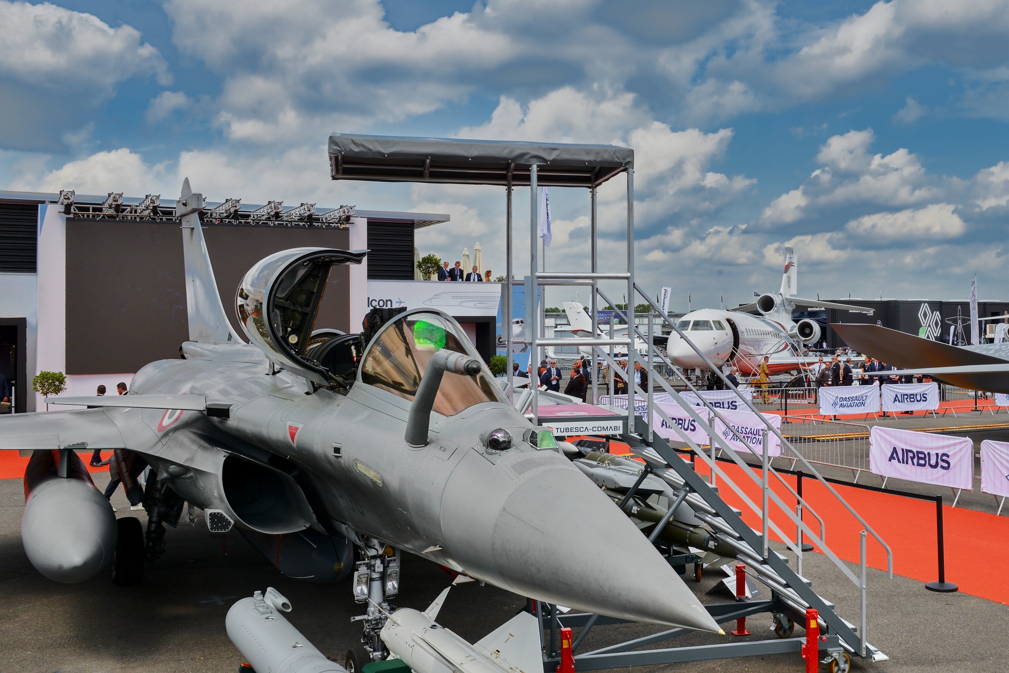 Virtual tour of the Dassault Aviation static military display - Group News