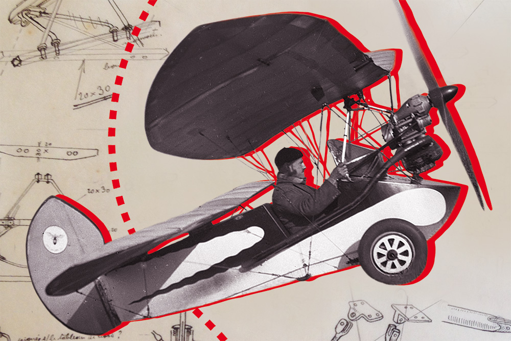 Exhibition. “The epic aviation story of Henri Mignet, inventor of the ...