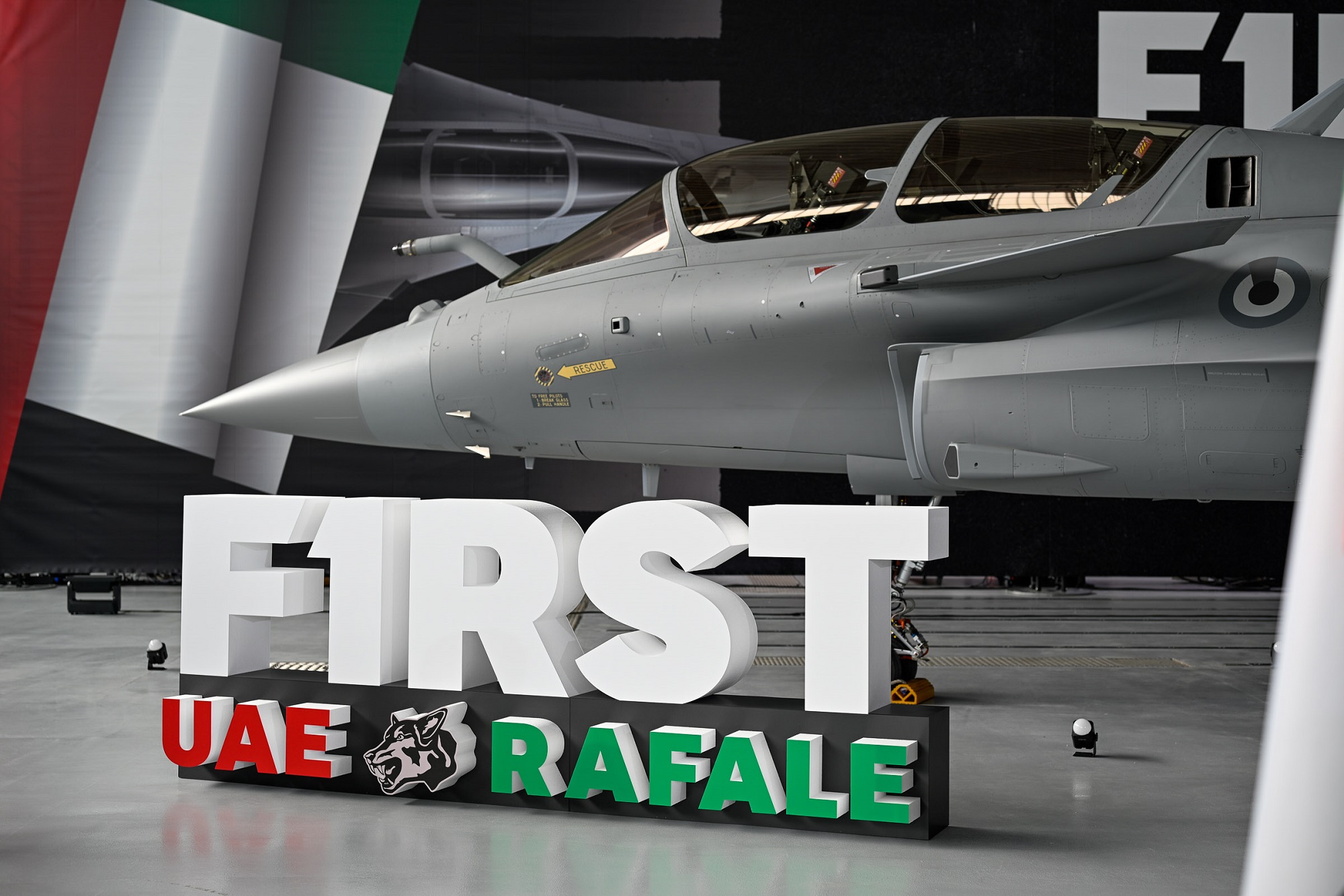Presentation of the first United Arab Emirates Rafale - Group News