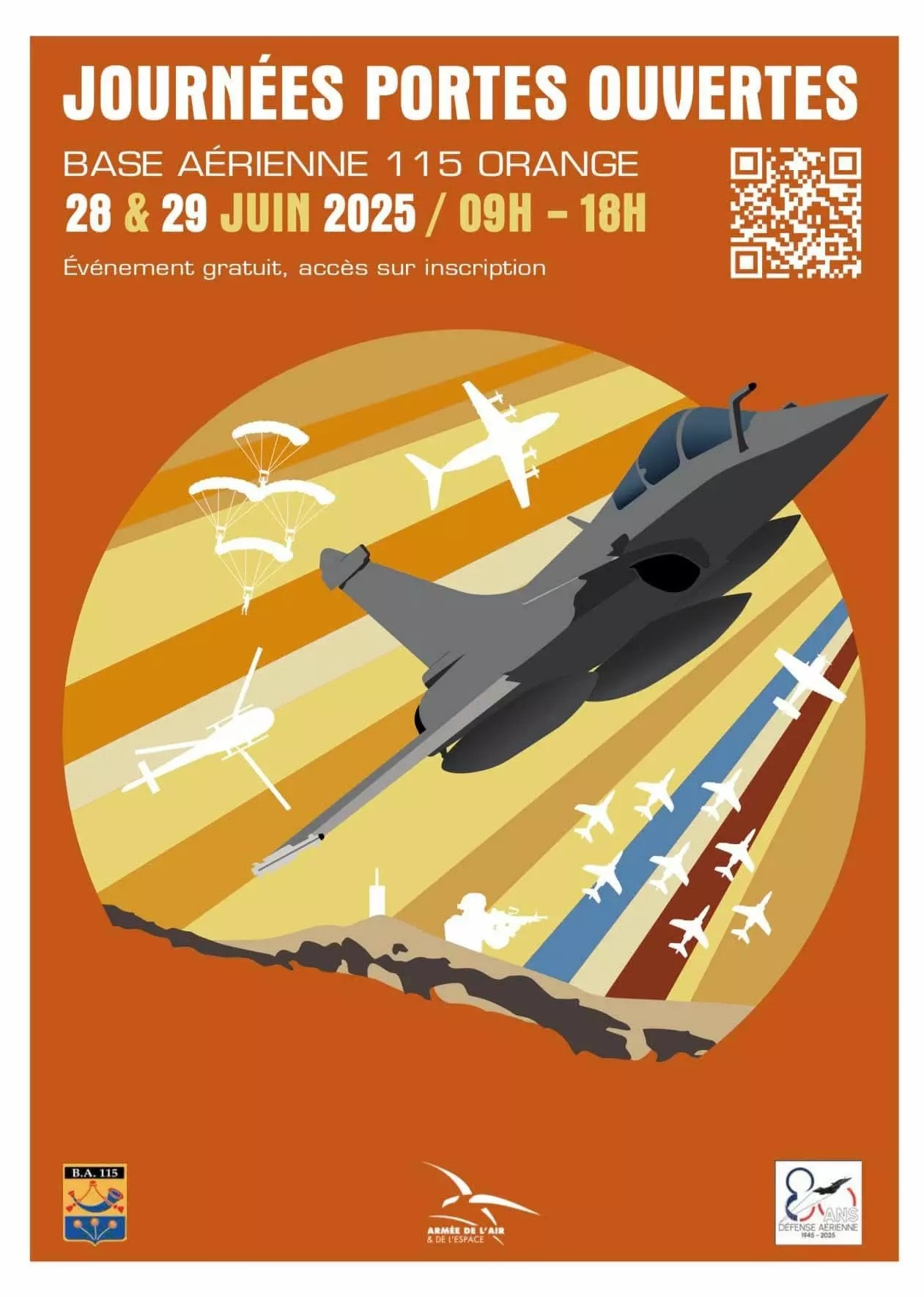 Event. Open days at the Orange Air Force Base - Passion News